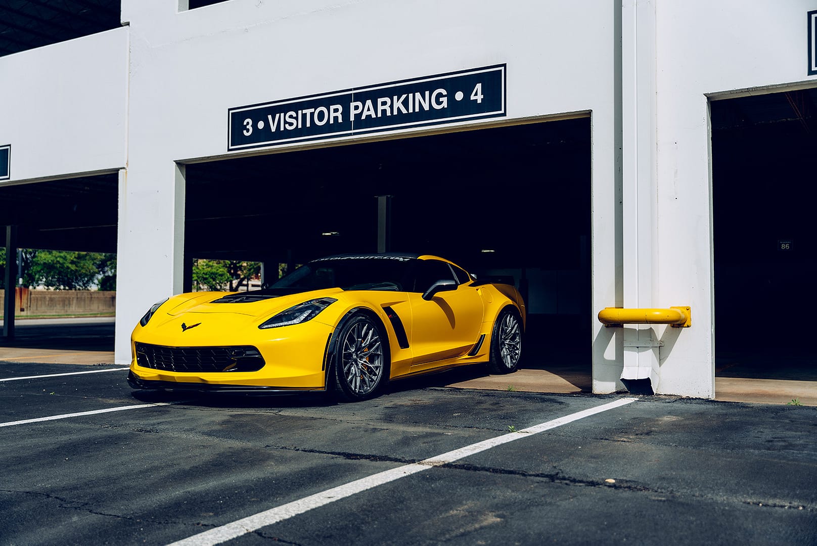 2017 Corvette C7 Z06 Racing Yellow - High-Quality Corvette Wheels | E5 ...