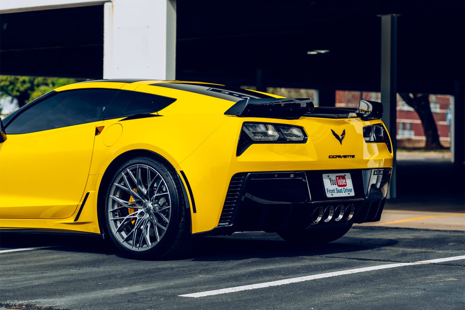 2017 Corvette C7 Z06 Racing Yellow - High-Quality Corvette Wheels | E5 ...
