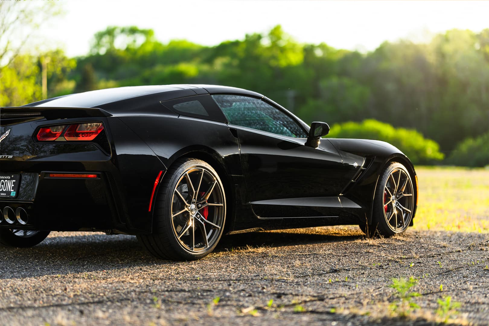 2014 Corvette C7 Stingray Black - High-Quality Corvette Wheels | E5 Wheels