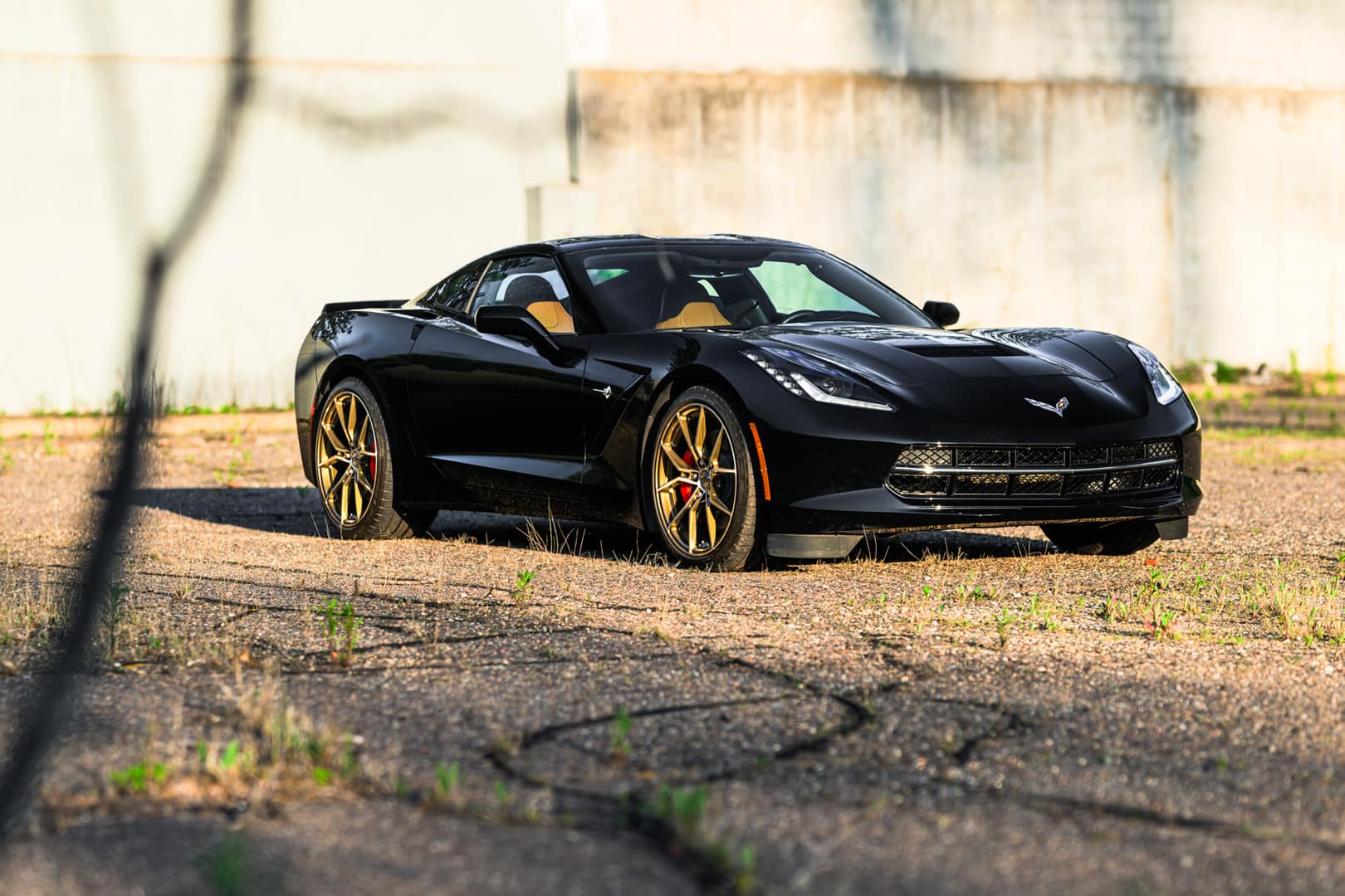 2014 Corvette C7 Stingray Black - High-Quality Corvette Wheels | E5 Wheels