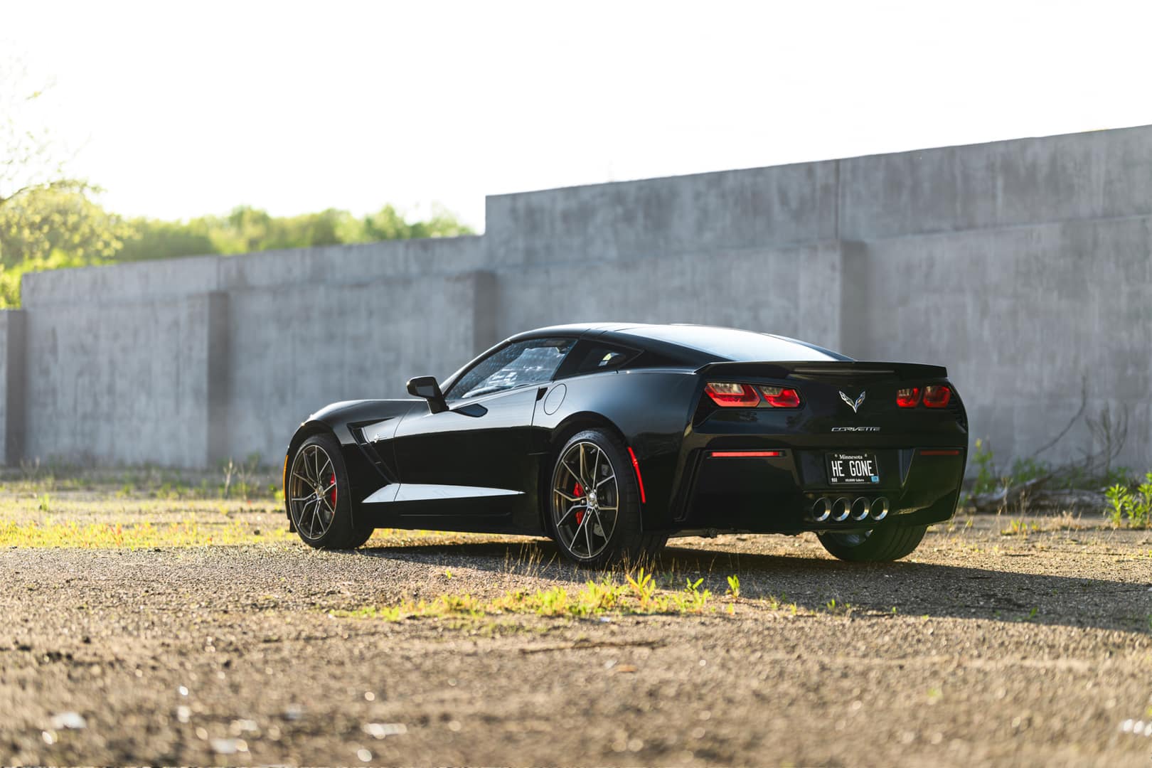 2014 Corvette C7 Stingray Black - High-Quality Corvette Wheels | E5 Wheels