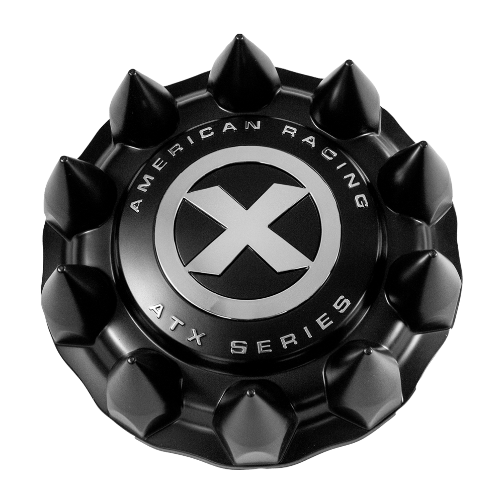 AO1900401SPKB ATX Full Front Snap on Cap Cover Spike Black - | Dually Proz