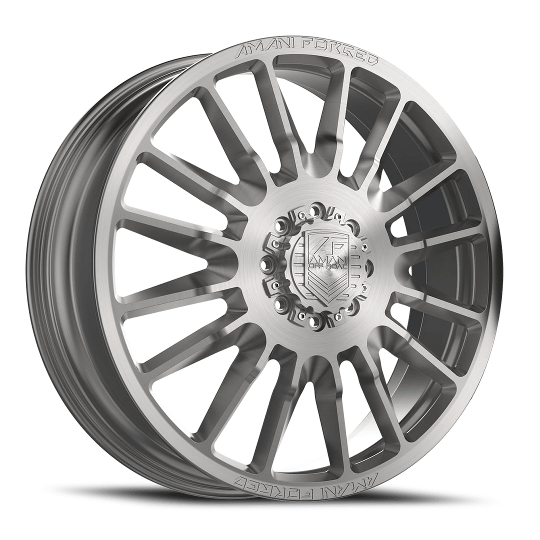 Amani Forged Naldo Dually Dually Wheels - Dually Proz