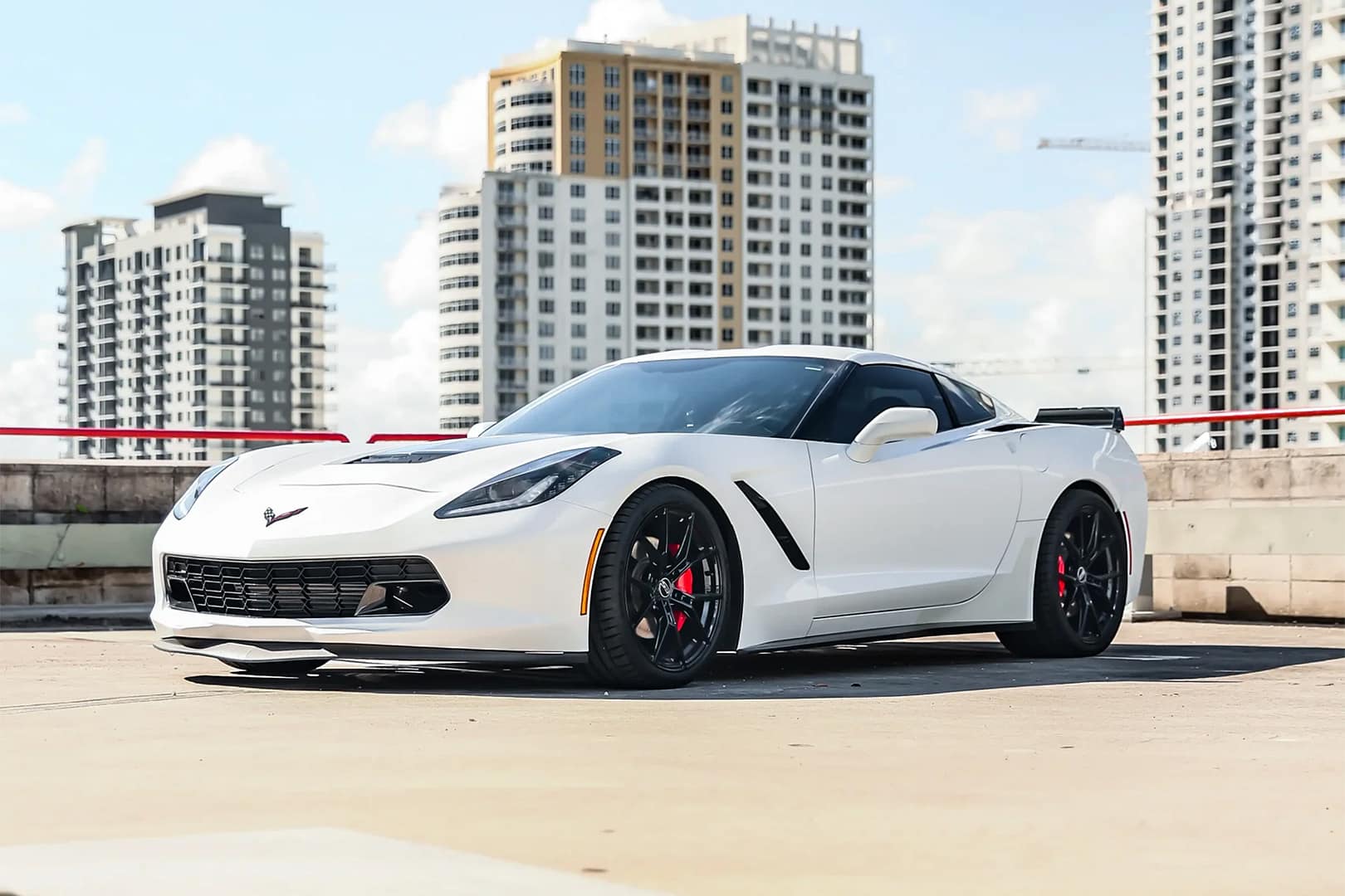 C7 WHITE - High-Quality Corvette Wheels | E5 Wheels