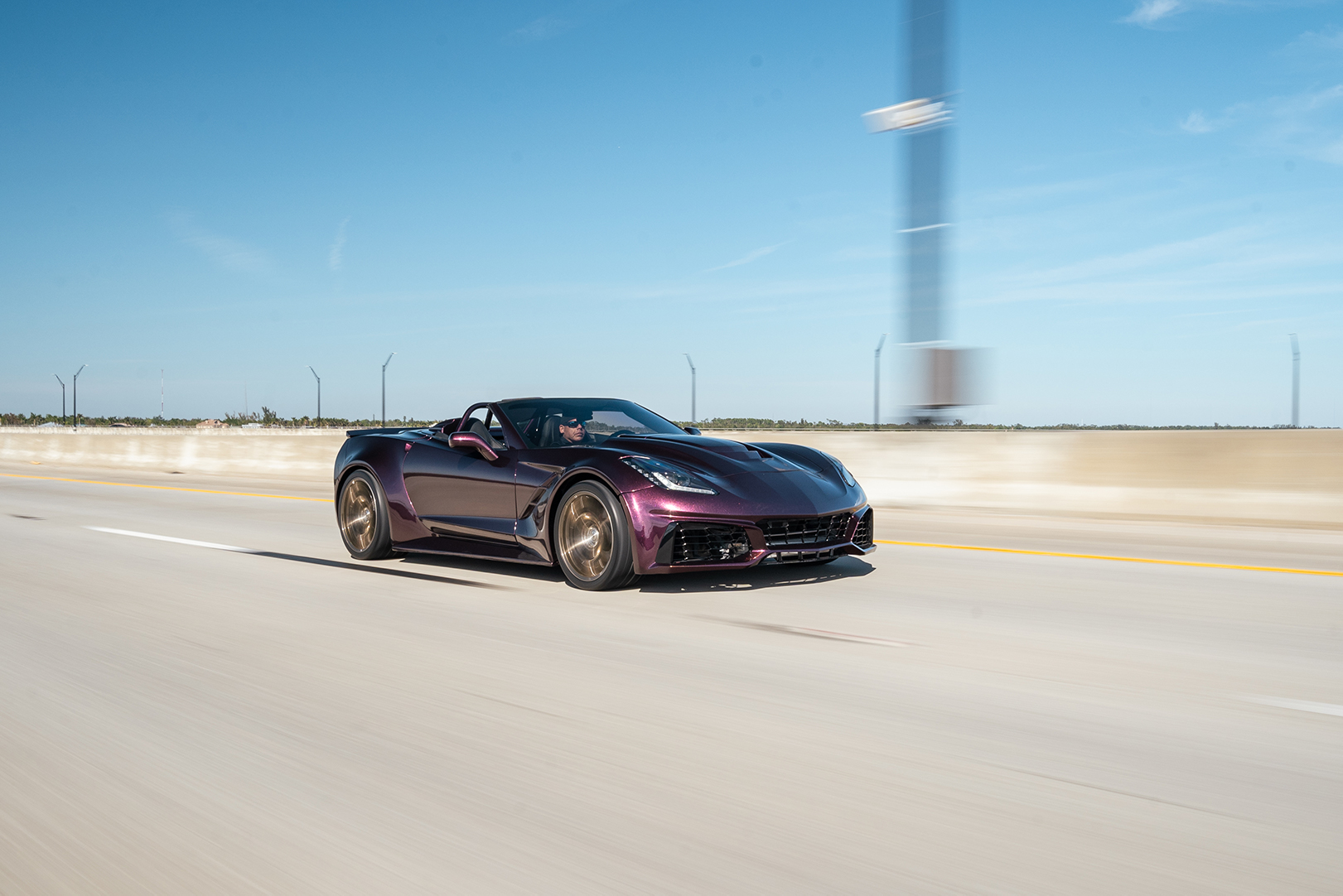 2019 C7 Z06 in Purple on Sebring Bronze Brushed | E5 Gallery