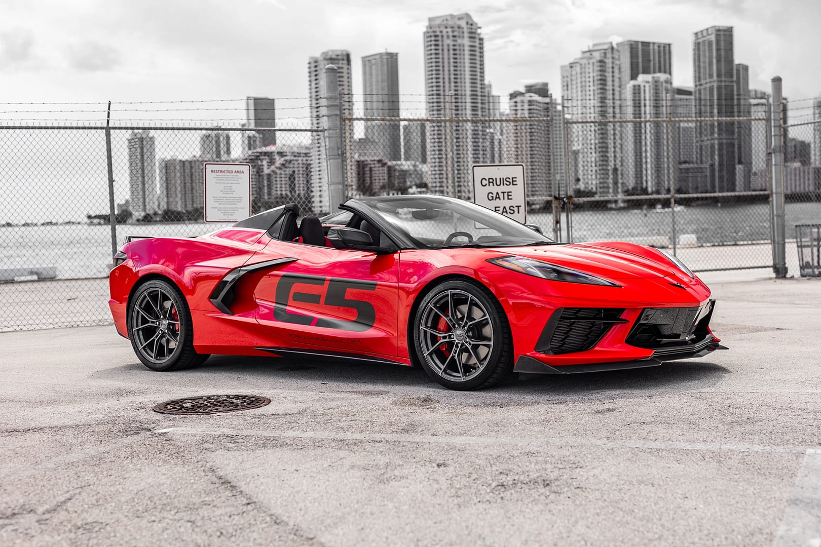 C8 – 2023 – Daytona – Black – Stingray - High-Quality Corvette Wheels ...