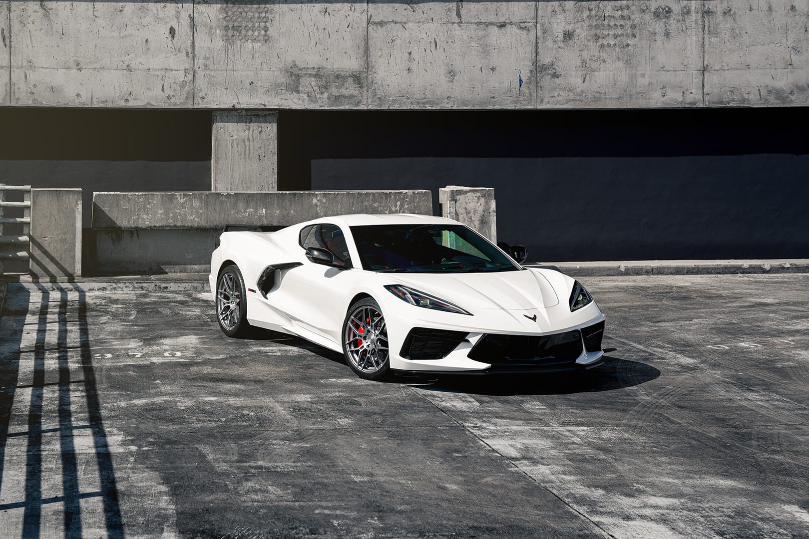 2023 Corvette C8 Stingray Z51 Arctic White - High-Quality Corvette ...