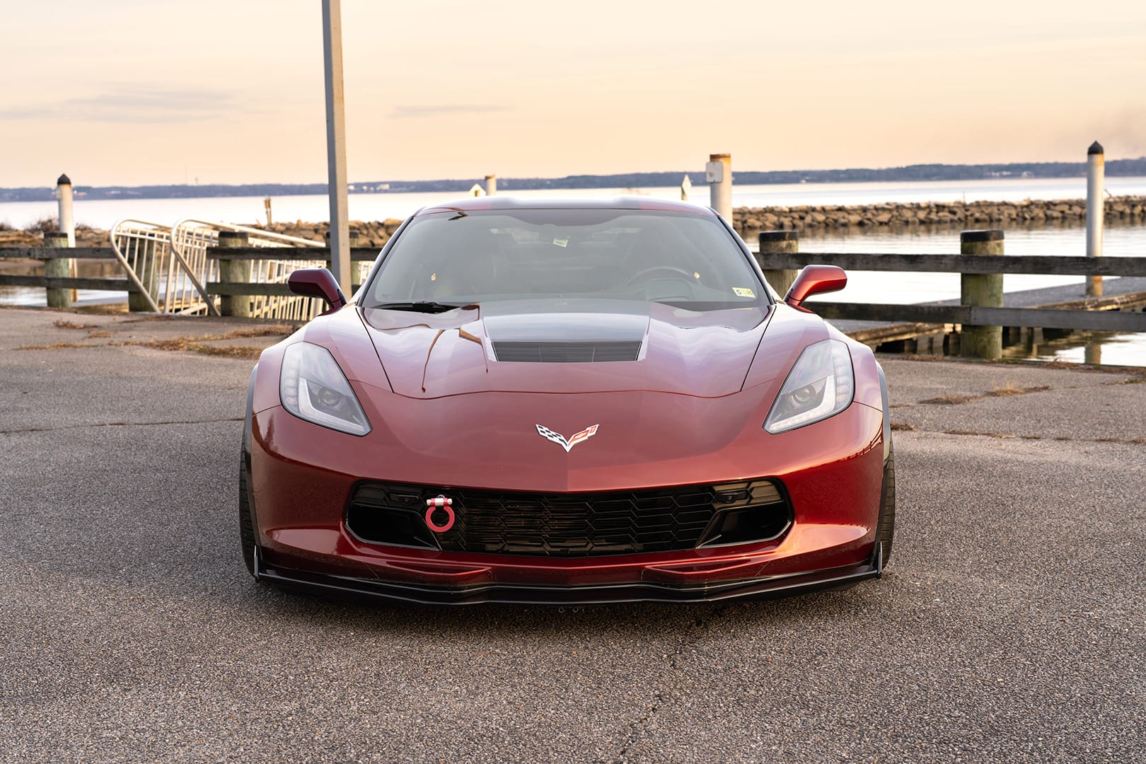 2017 C7 Grand Sport Long Beach Metallic Red - High-Quality Corvette ...