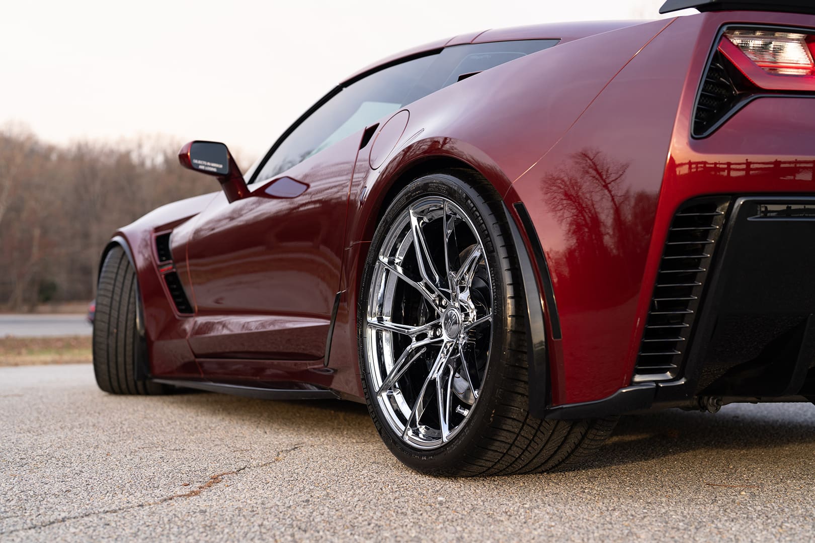 2017 C7 Grand Sport Long Beach Metallic Red - High-Quality Corvette ...