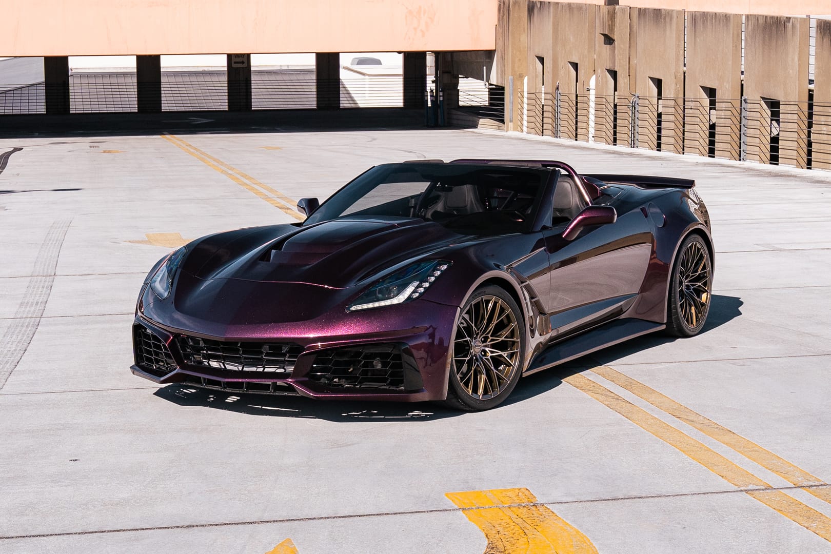 2019 C7 Z06 Purple - High-Quality Corvette Wheels | E5 Wheels