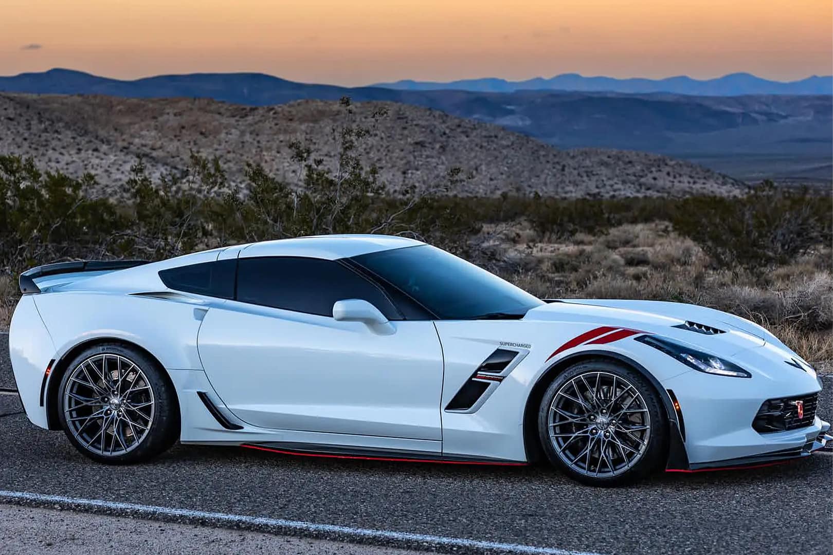 2017 C7 Grand Sport on Sebring Titanium Brushed | E5 Gallery