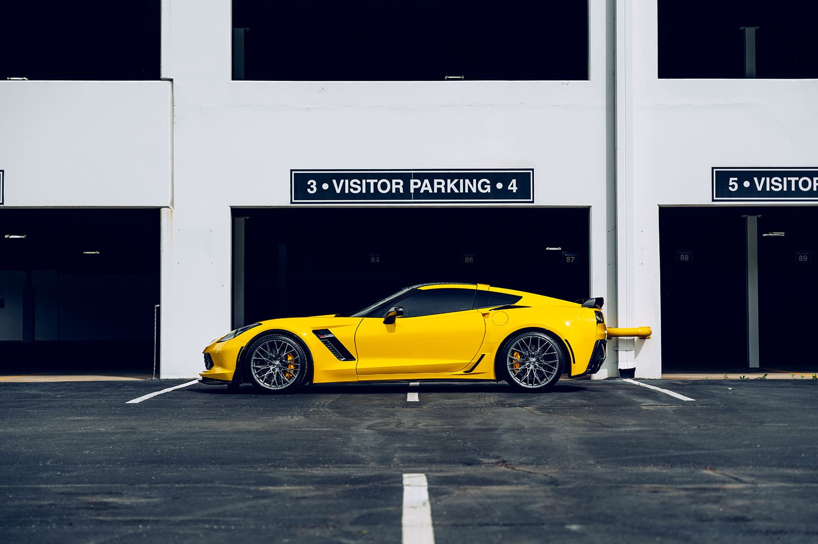 2017 C7 Z06 Corvette Racing Yellow - High-Quality Corvette Wheels | E5 Wheels