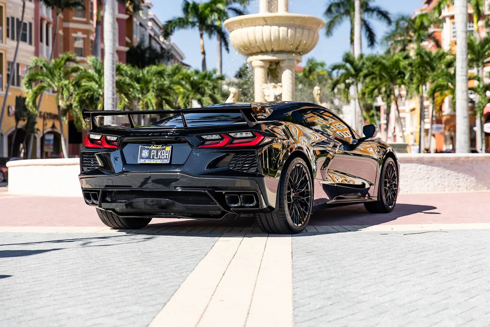 C8 Stingray Black Sebring High Quality Corvette Wheels E5 Wheels