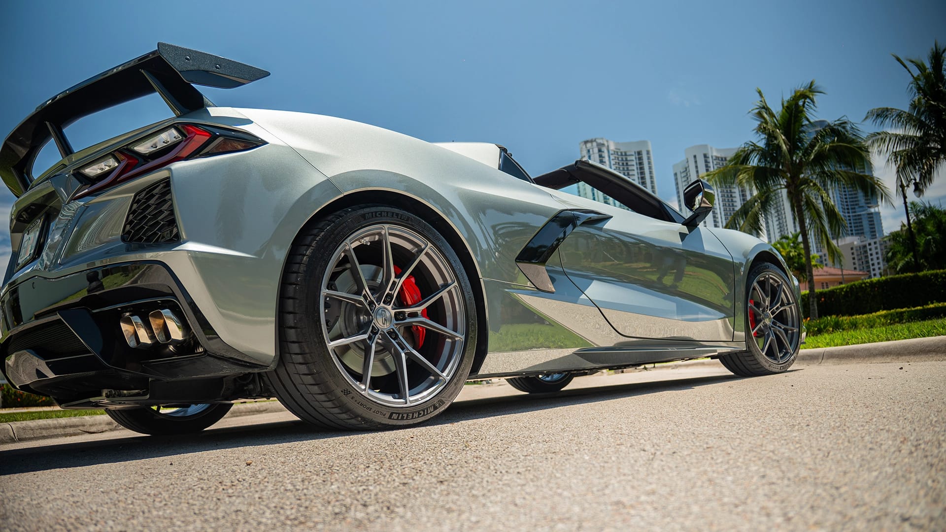2023 C8 GREEN STINGRAY - High-Quality Corvette Wheels | E5 Wheels