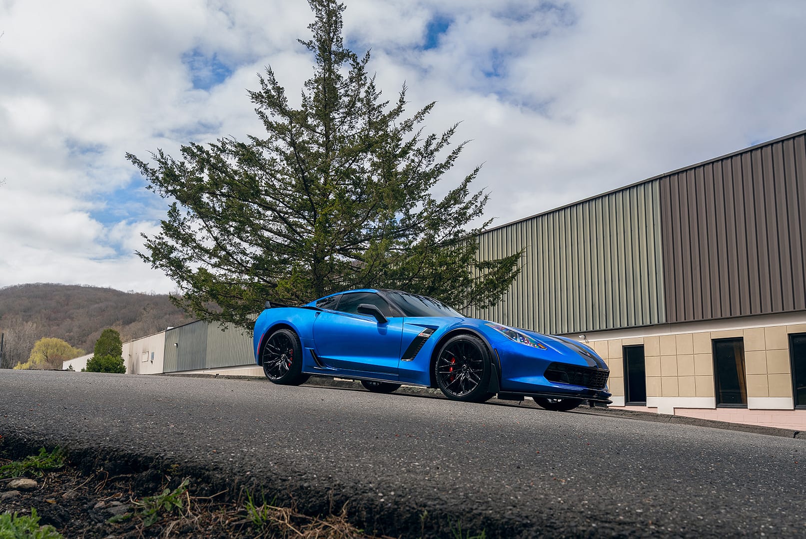 2015 C7 Z06 Laguna Blue on Sebring Gloss Black | E5 Gallery