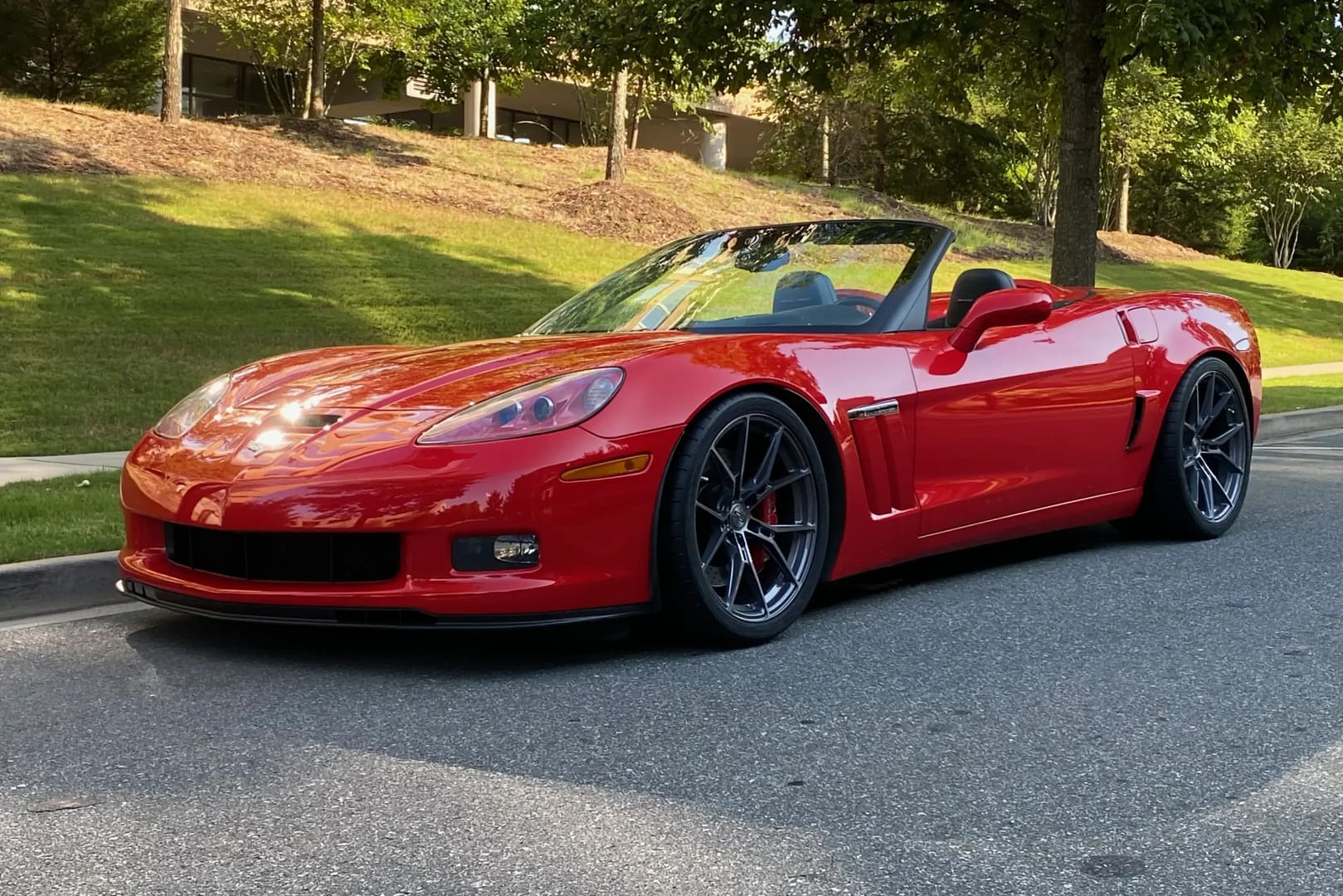 2012 Corvette C6 Grand Sport on Daytona Titanium Brushed E5