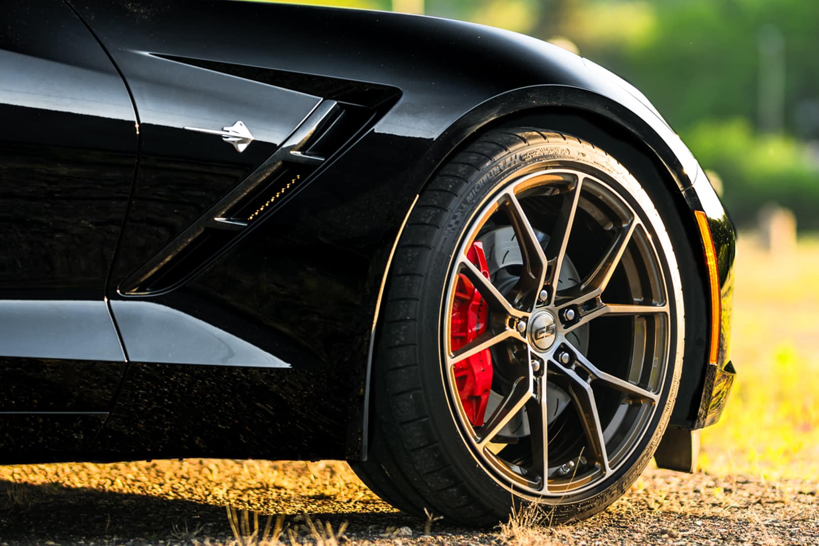 2014 Corvette C7 Stingray Black Daytona Bronze | E5 Wheels