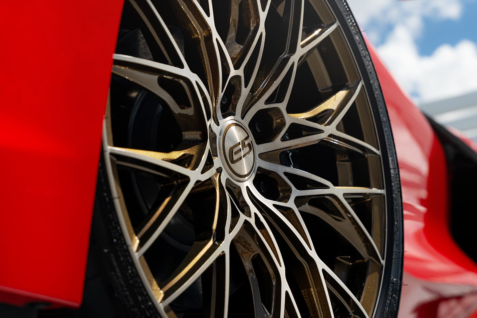 2023 C8 Stingray Torch Red on Sebring Bronze Brushed | E5