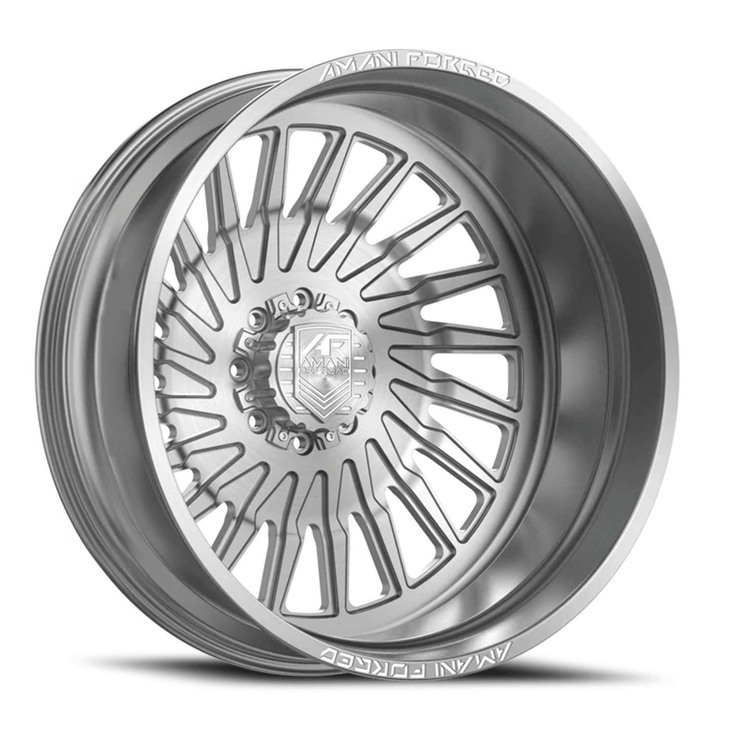 Amani Forged Cultura Dually Rims & Wheels Brushed Silver , 8.25×30 ...