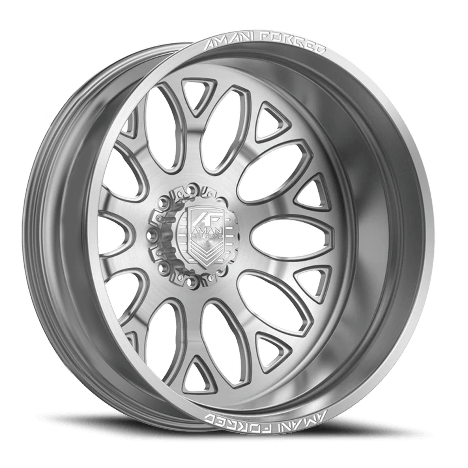 Amani Forged Tango Dually B Rims & Wheels Brushed Silver , 8.25×28 ...