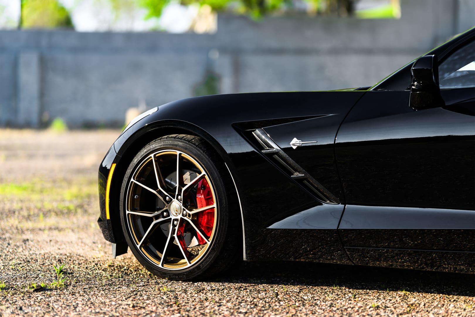 2014 Corvette C7 Stingray Black - High-Quality Corvette Wheels | E5 Wheels