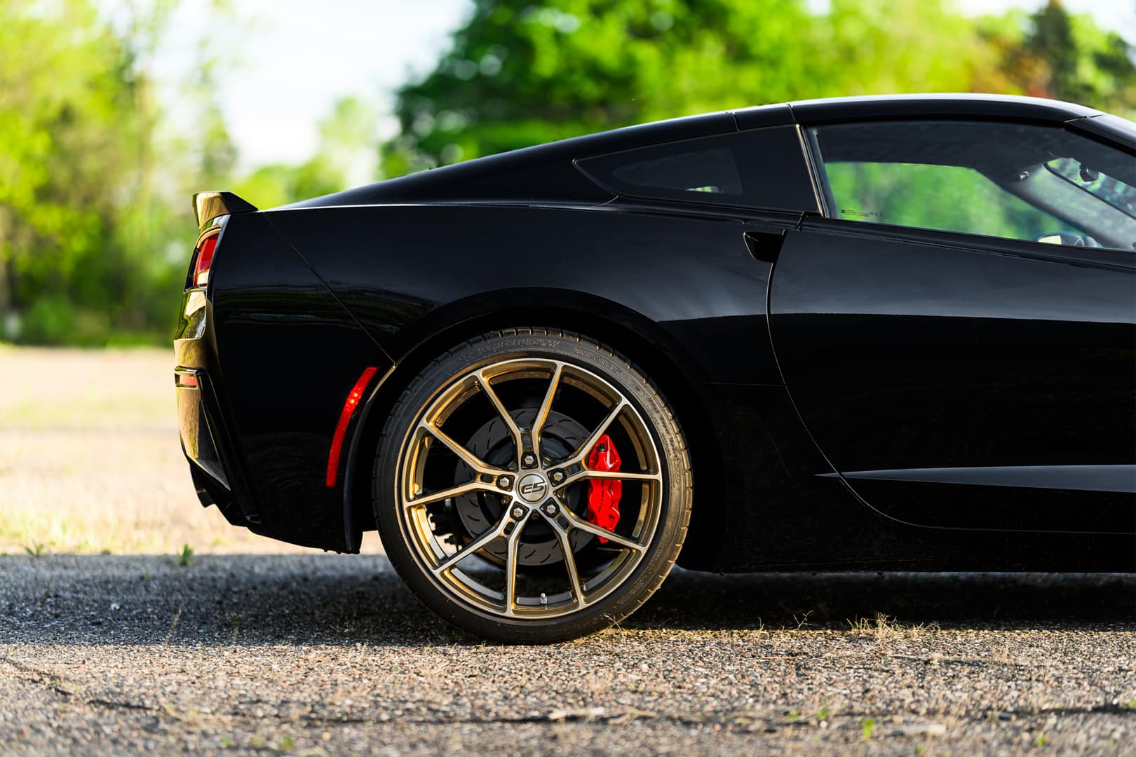 2014 Corvette C7 Stingray Black - High-Quality Corvette Wheels | E5 Wheels
